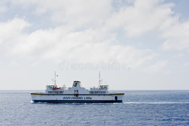 Gozo Channel Line Ferry, Malta Editorial Photography - Image of ...