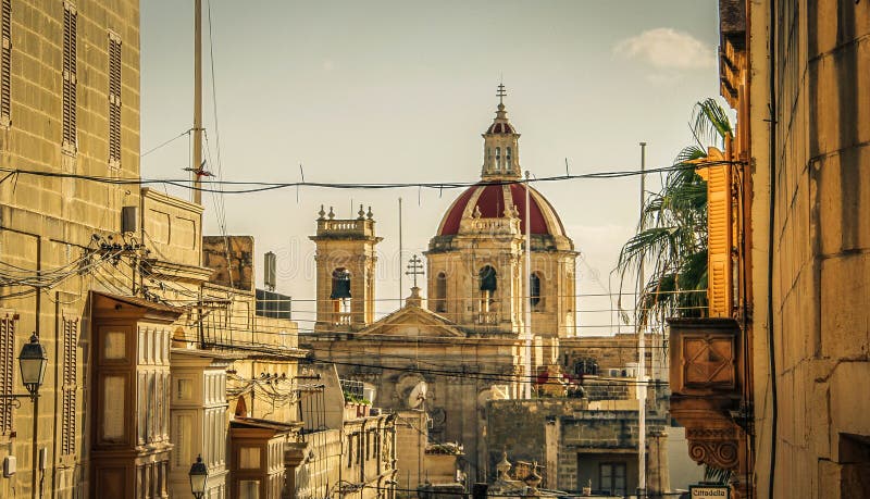 Gozo Church editorial image. Image of gozo, brick, lovely - 48812970