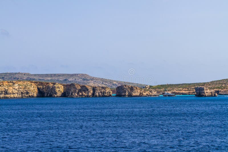 Goza island 3 stock image. Image of hill, holiday, mgarr - 150627971