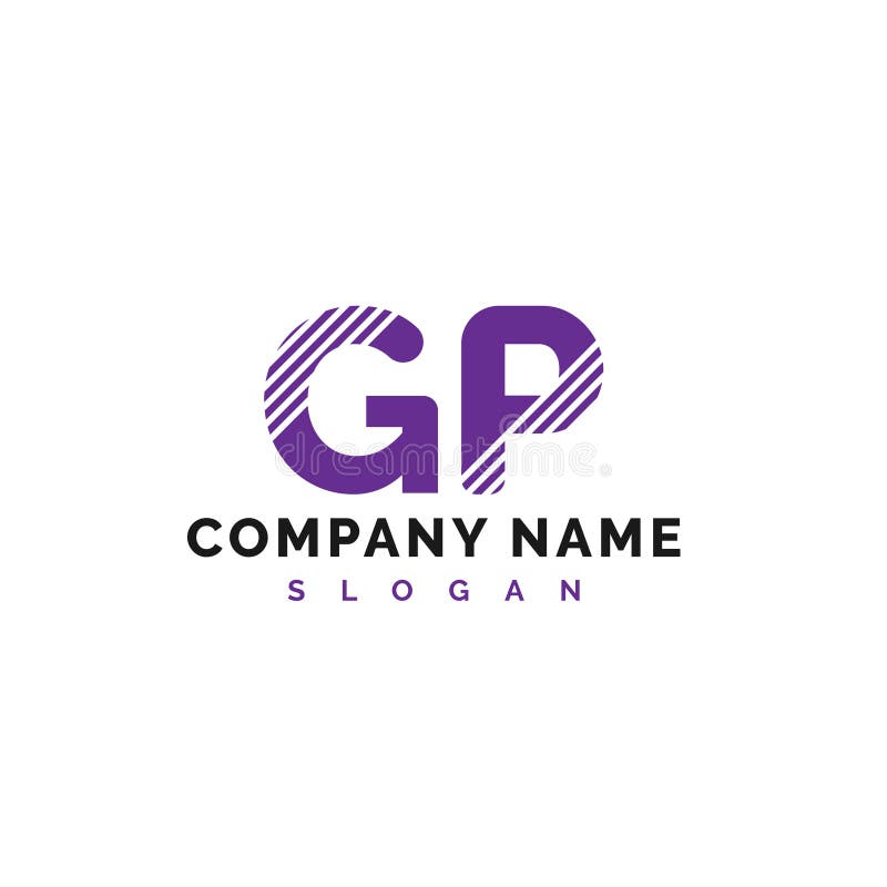 GP Letter Logo Design. GP Letter Logo Vector Illustration - Vector ...