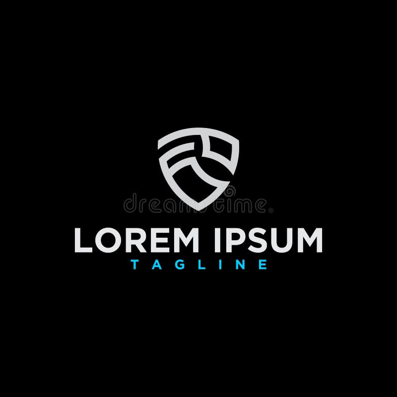 Gp or Pg Shield Logo Design Stock Vector - Illustration of design ...