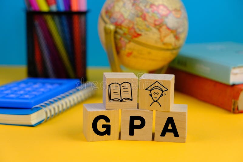 GPA Stands for “Grade Point Average” Stock Photo - Image of concept ...