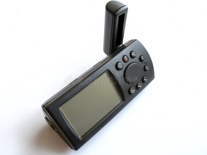 GPS with map stock image. Image of direction, datum, geocaching - 9603925