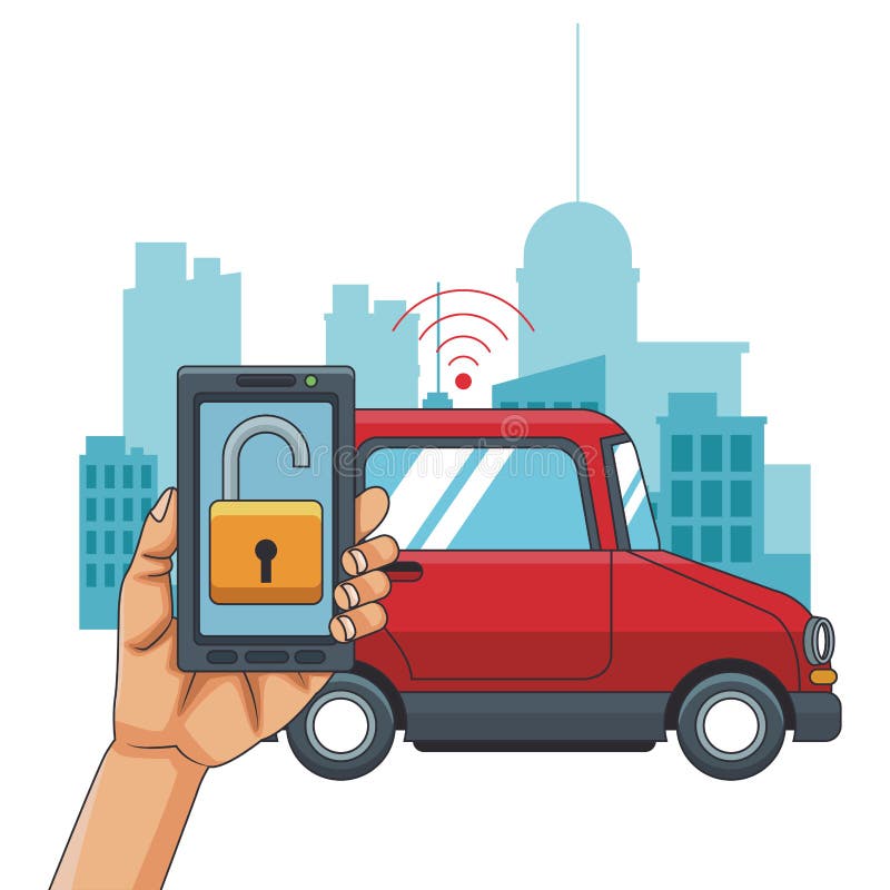 GPS car tracking stock vector. Illustration of internet - 122542052