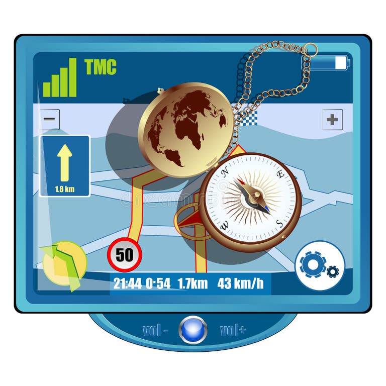 Compass Gps Stock Illustrations – 24,785 Compass Gps Stock ...