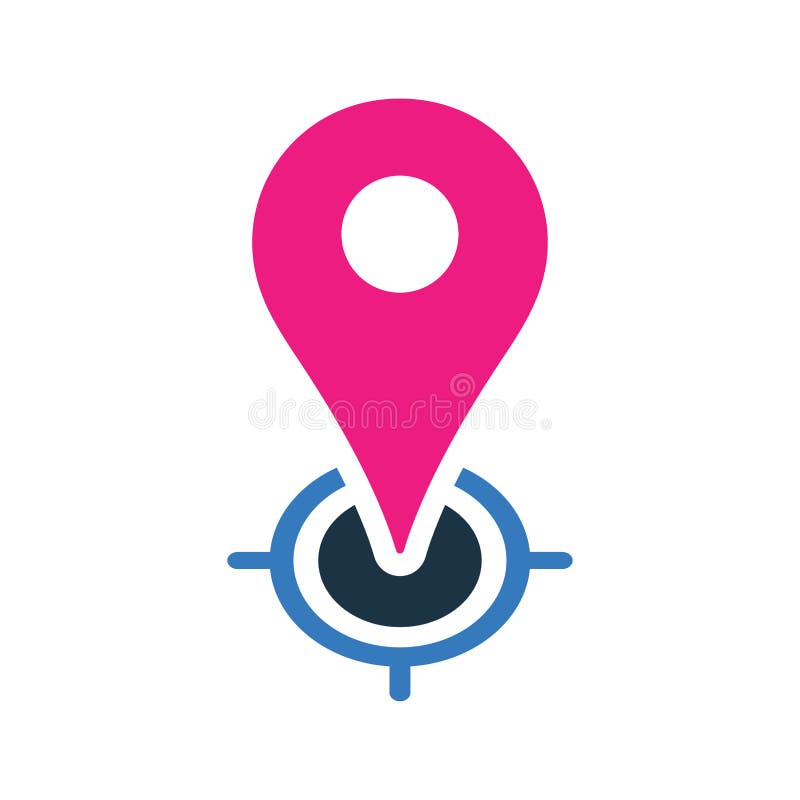 Gps, Direction, Location Icon. Editable Vector Graphics Stock Vector ...