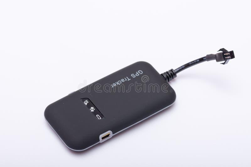 GPS and GPRS Modul Tracker for Car and Bike Stock Image - Image of ...