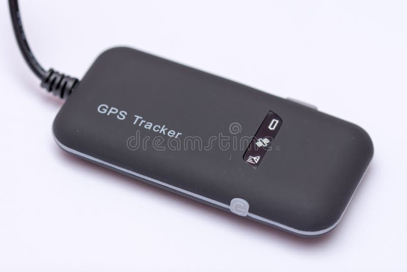 GPS and GPRS Modul Tracker for Car and Bike Stock Photo - Image of ...