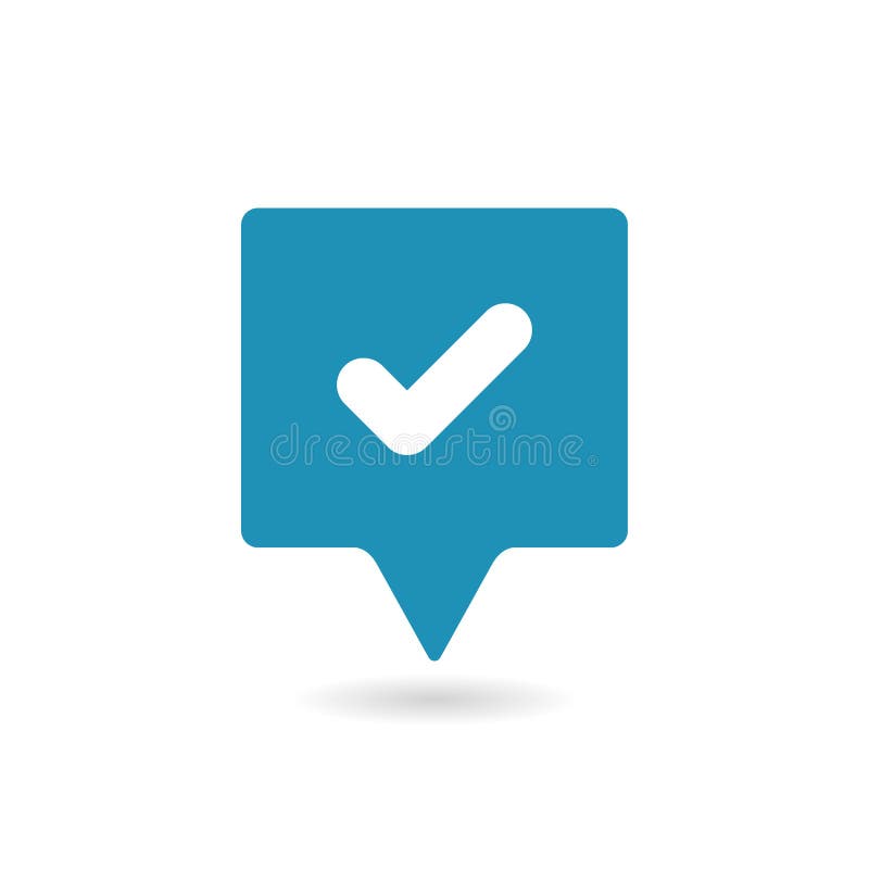 GPS Icon with Check Sign. GPS Icon and Approved, Confirm, Done, Tick ...