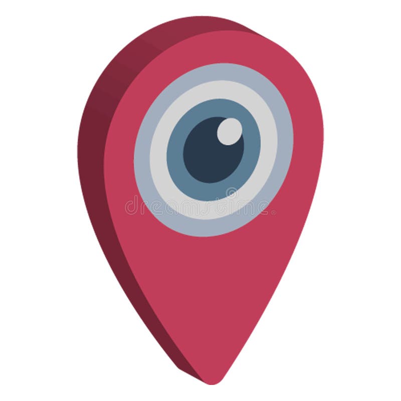 Gps, Location Isolated Vector Icon Which Can Be Easily Edited Stock ...