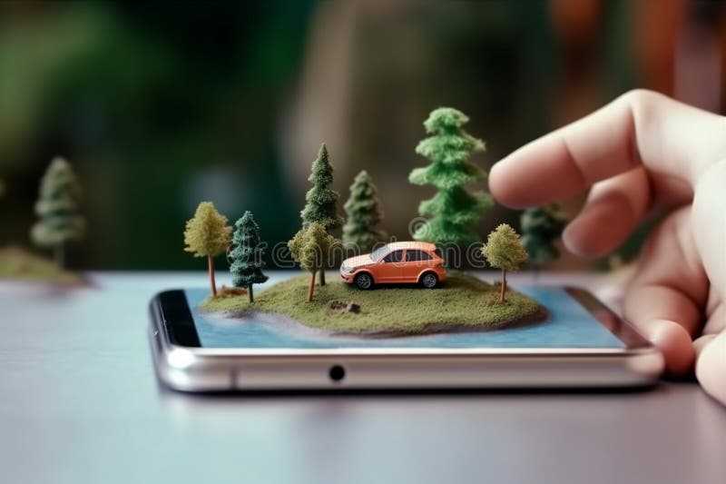 Phone Navigation Position Map Travel Direction Gps Mobile Location ...