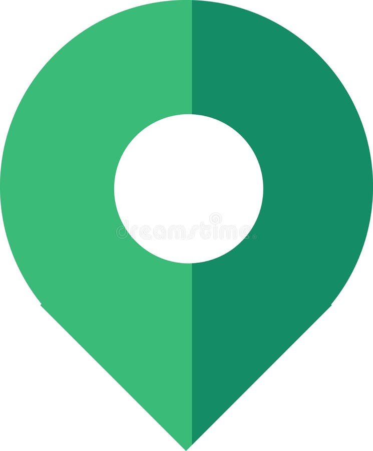 Gps Location Mobile Phone App Button Icon Vector Stock Vector - Illustration of showing, pointer ...