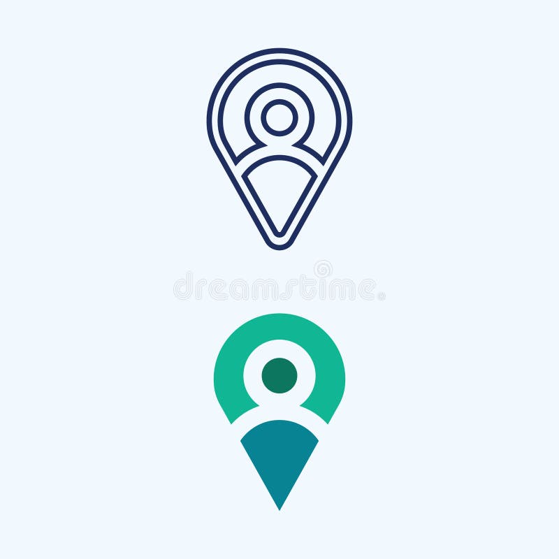 GPS and MAP Logo Navigator Sign Location Symbol Design Vector ...