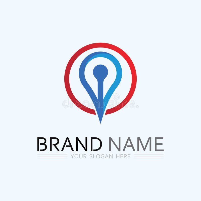 GPS and MAP Logo Navigator Sign Location Symbol Design Vector ...