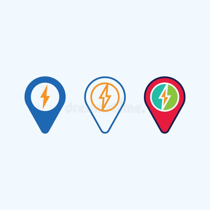 GPS and MAP Logo Navigator Sign Location Symbol Design Vector ...