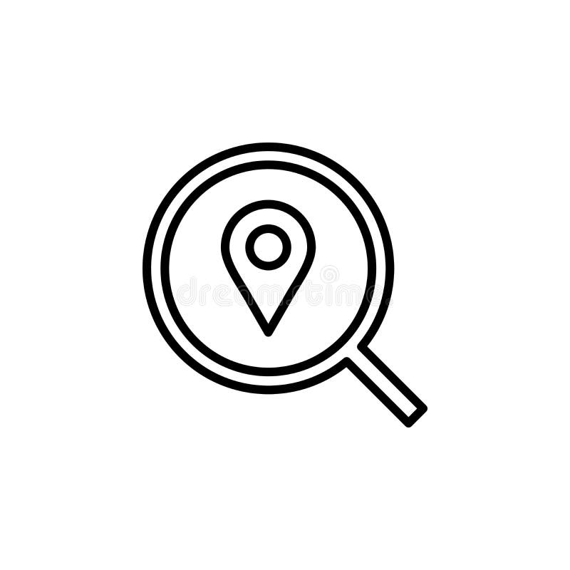 GPS, Map, Navigation, Direction Icon Vector Illustration Logo Template ...