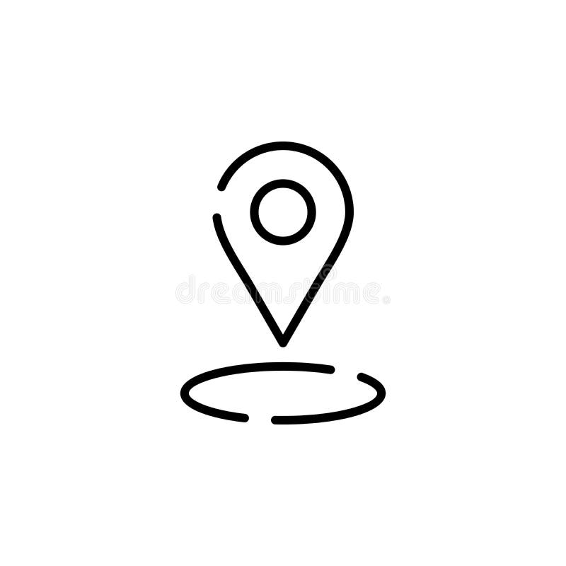 GPS, Map, Navigation, Direction Icon Vector Illustration Logo Template ...