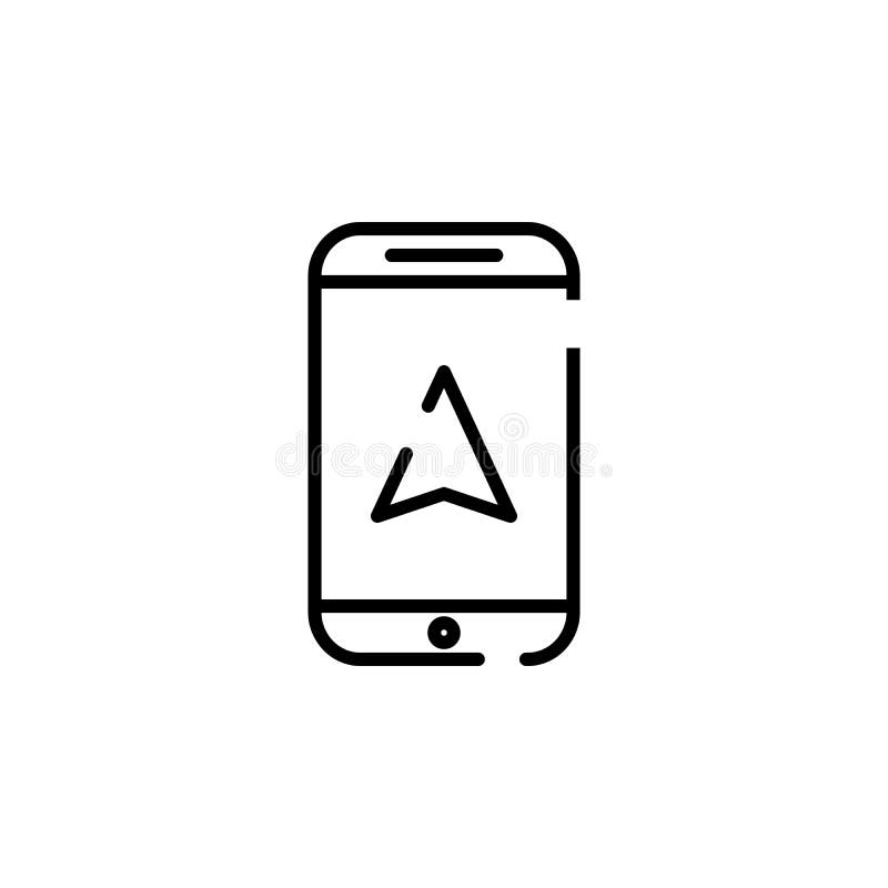 GPS, Map, Navigation, Direction Icon Vector Illustration Logo Template ...