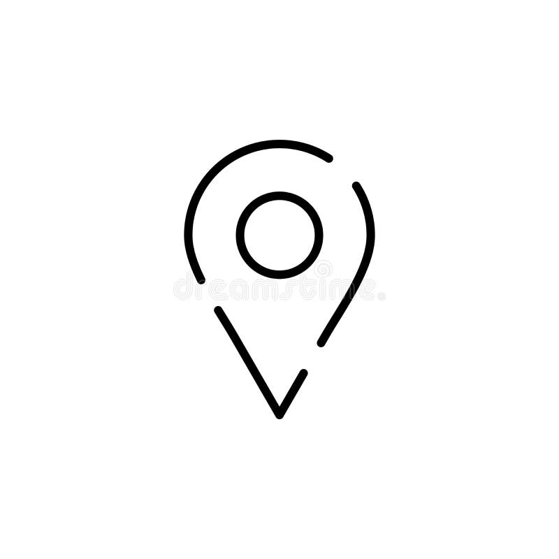GPS, Map, Navigation, Direction Icon Vector Illustration Logo Template ...