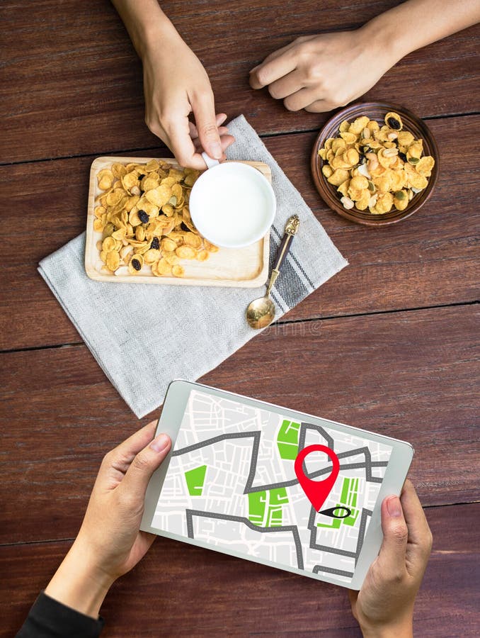 GPS Map To Route Destination Location,Street Map with GPS Icons ... GPS Map To Route Destination Location,Street Map with GPS Icons ...