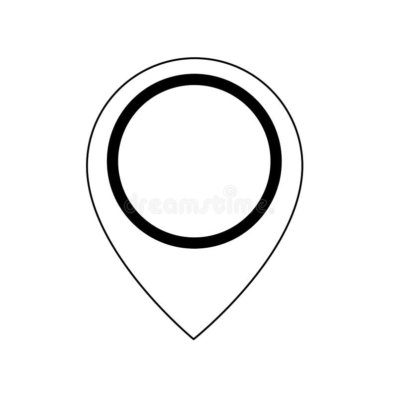 Gps mark vector design stock illustration. Illustration of ...