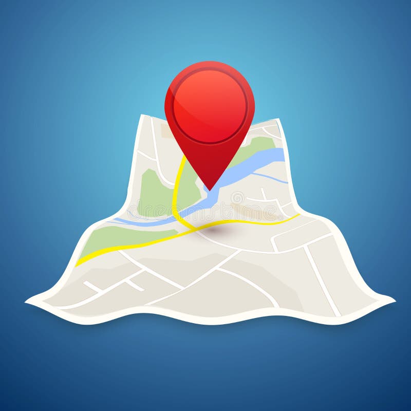 Navigation concept stock vector. Illustration of pointer - 93257298