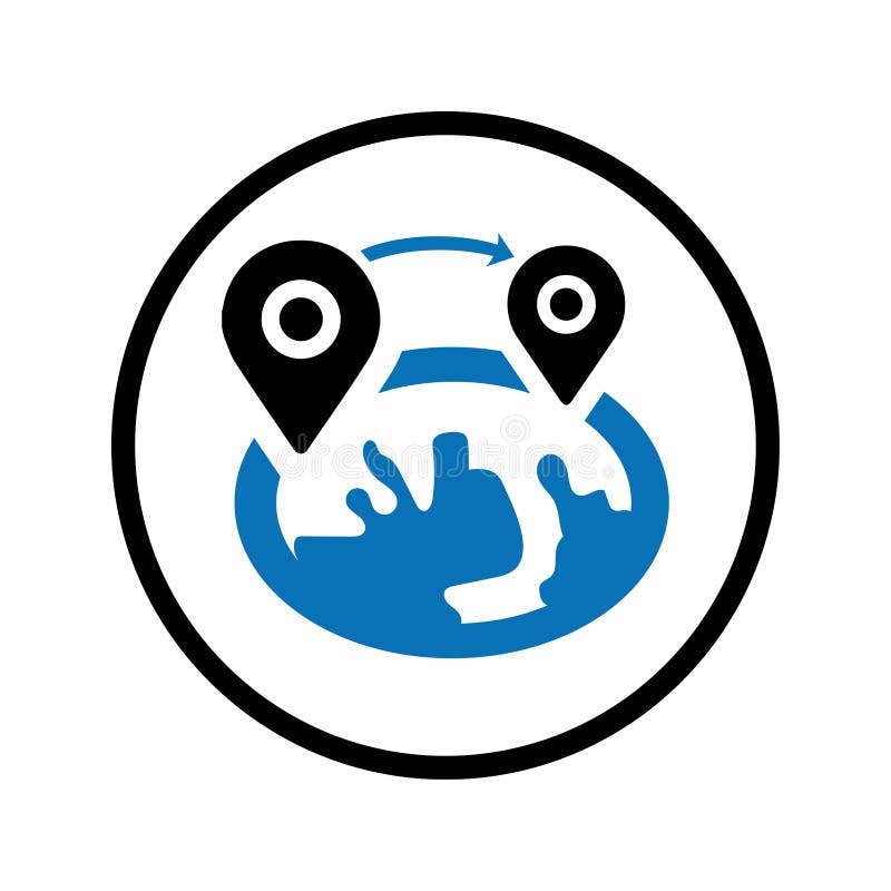 Gps, Navigation, Location, Pin, Direction Icon. Simple Editable Vector ...