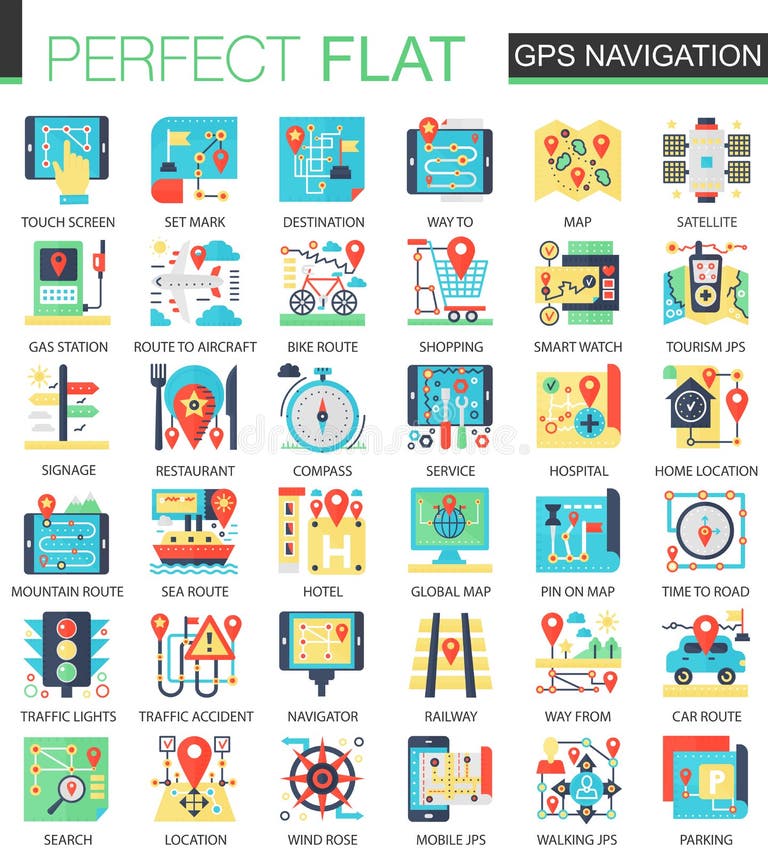 Gps Symbols Stock Illustrations – 6,185 Gps Symbols Stock Illustrations ...