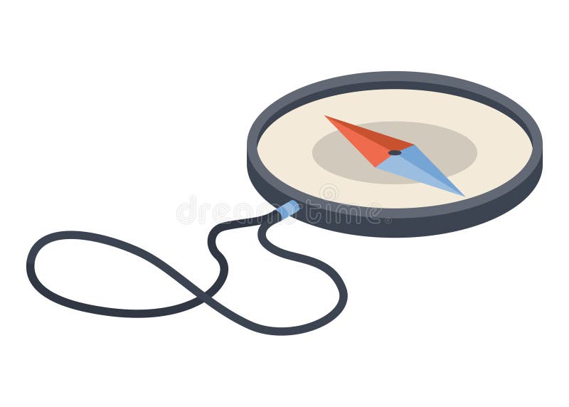 Gps Navigation Map Icon Isometric. Automotive Navigation System Symbol ...