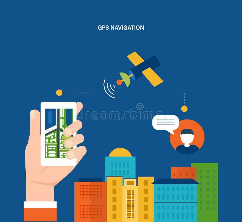 Gps Navigation, Search Route and Building of , Information Technology ...