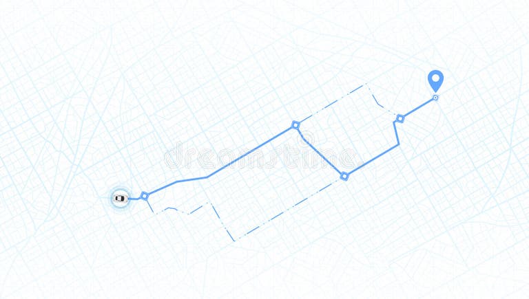 GPS Navigation, Smart Car Location and Map Pointer. Online Location ...