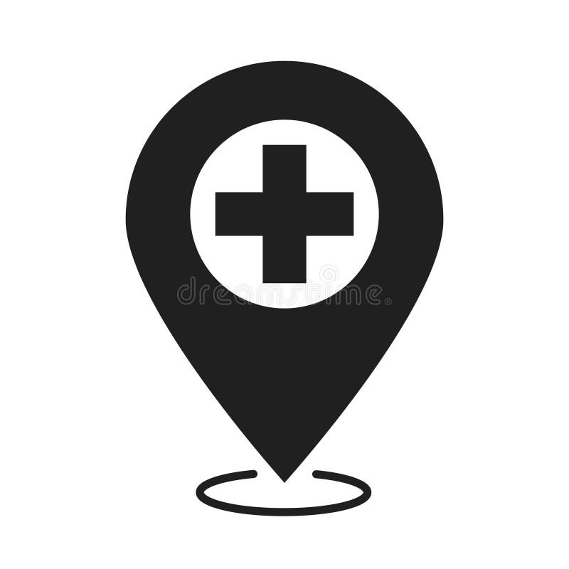 Gps Navigaton Cel Pin Medyczny I Szpitalny Piktogram Ikona Stylu ... Gps Navigaton Cel Pin Medyczny I Szpitalny Piktogram Ikona Stylu ...