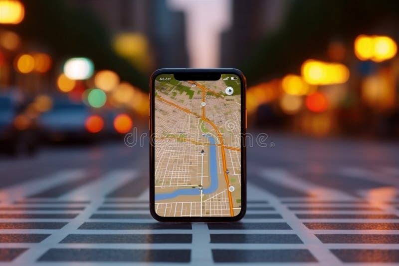 Gps Phone Map Navigation Mobile Point Location Direction Travel ...