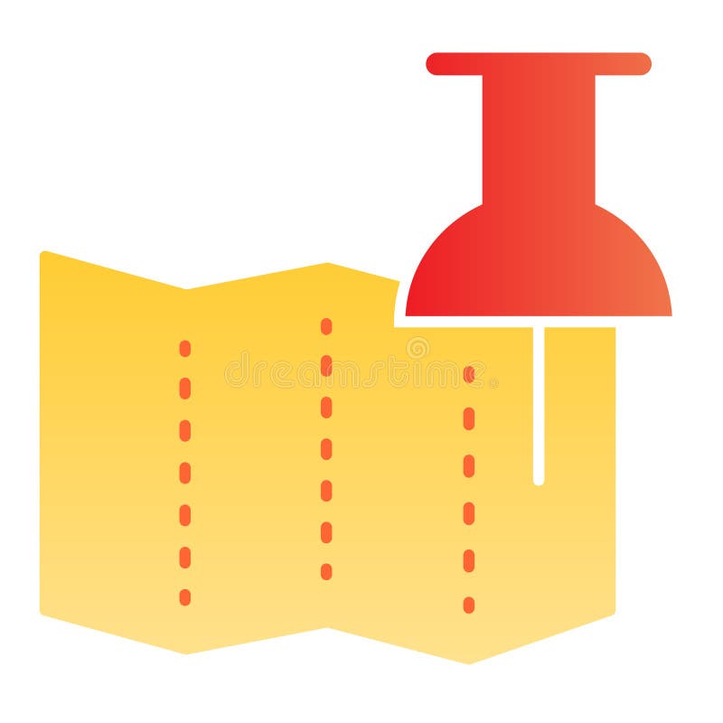 Gps Pin Flat Icon. Map Pointer Color Icons in Trendy Flat Style Stock ...