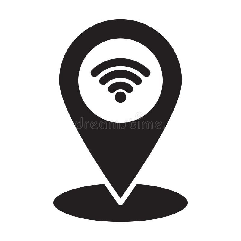 GPS, Pin, Location, Signal Fully Editable Vector Icon Stock Vector ...
