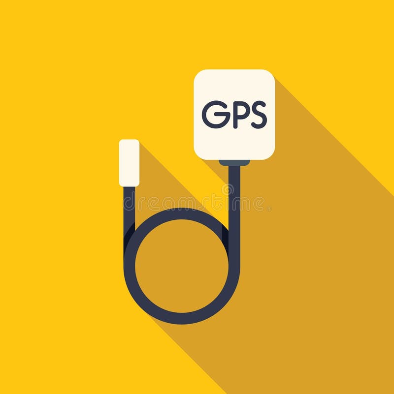 Gps Receiver Showing Location Using Satellite Navigation System Stock