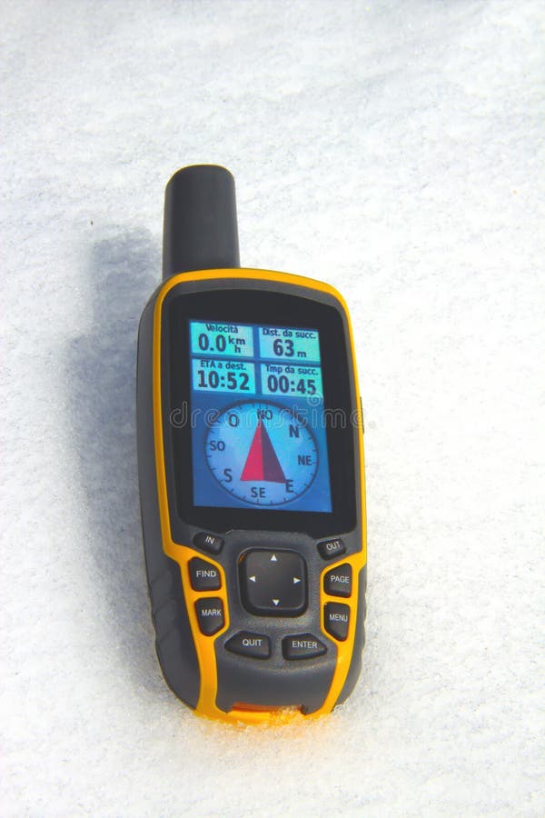 GPS Receiver stock photo. Image of direction, outdoor - 68835978