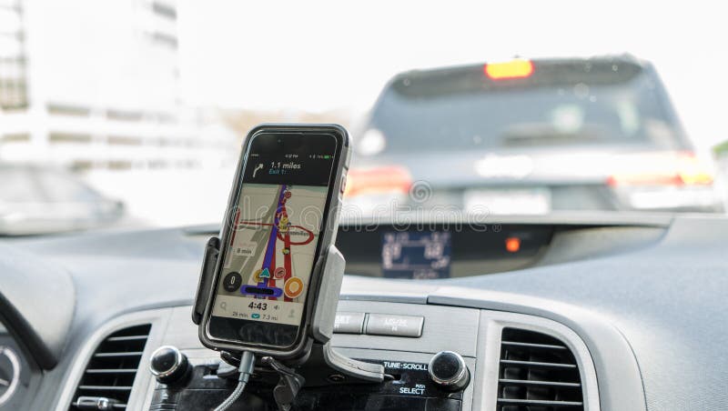 GPS in smartphone stock photo. Image of call, smart, technology - 94613116