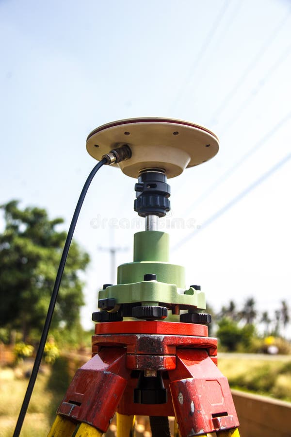 GPS surveying stock photo. Image of tripod, measuring - 31179566