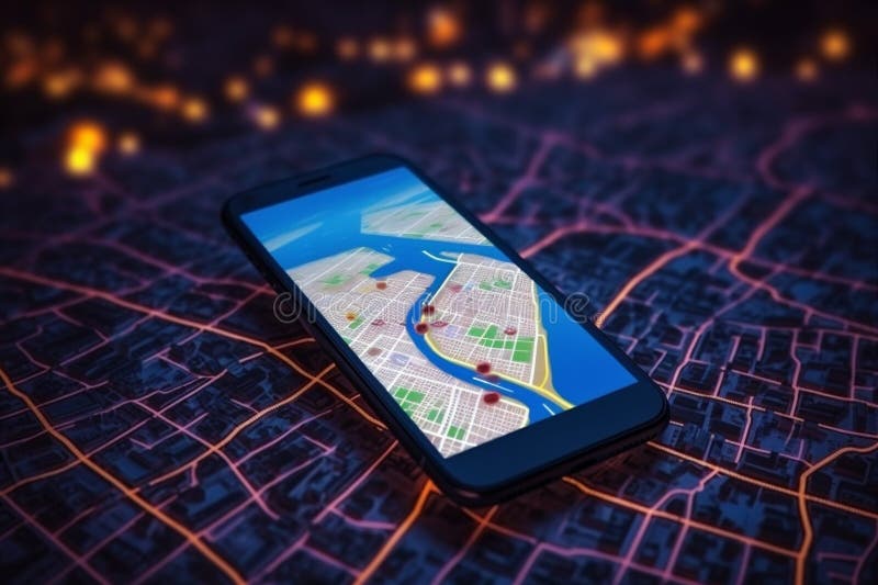 Location Mobile Navigation Travel Gps Direction Phone Position Map ...