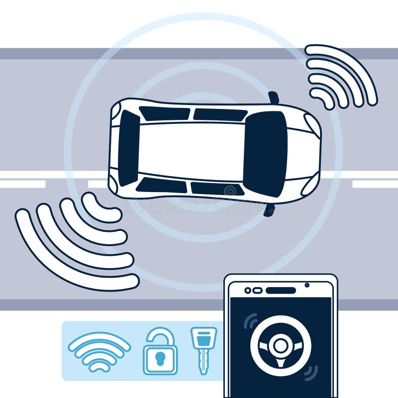 GPS tracking technology stock vector. Illustration of control - 128623045