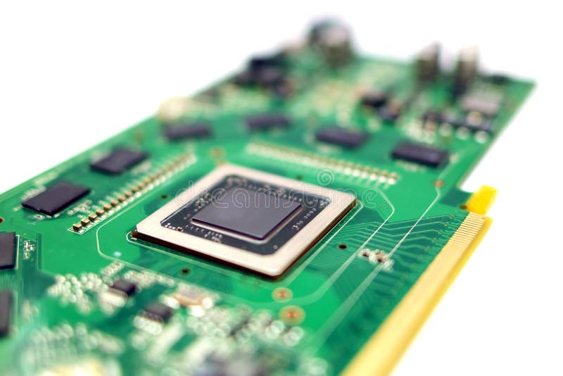 GPU stock image. Image of video, plate, card, white, electronic - 9466665
