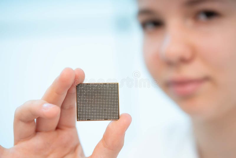 GPU Crystal for Use in Laptops and Tablets in the Hands of a Young ...