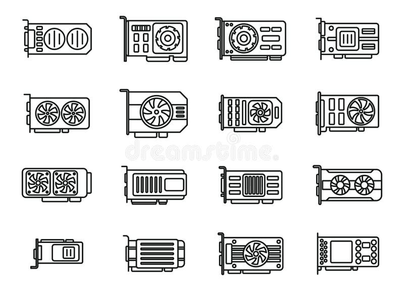 Outline Gpu Stock Illustrations – 1,270 Outline Gpu Stock Illustrations ...