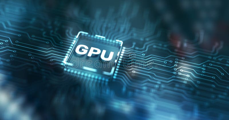GPU Graphic Processor Hardware Tech. Processing Electronic Technology ...