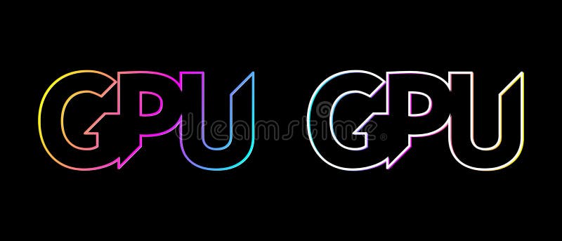 Gpu Text Stock Illustrations – 197 Gpu Text Stock Illustrations ...
