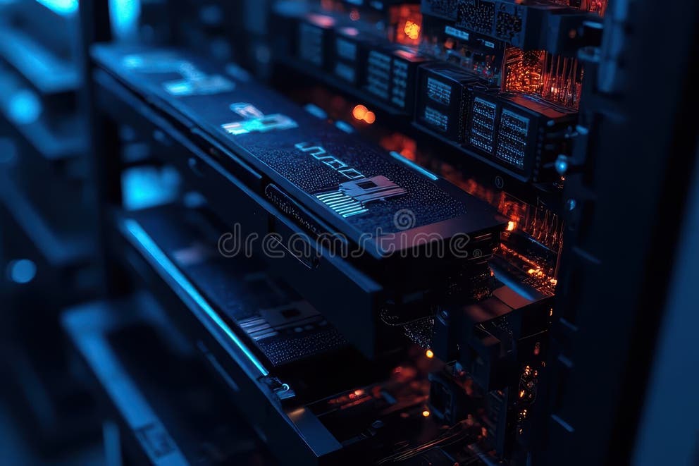 Optimized Gpu Based Server Architecture For Enhanced Efficiency And Data Processing Stock