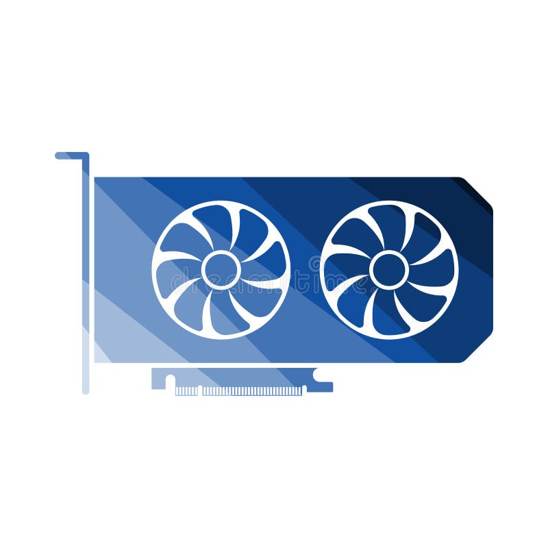 Gpu symbol vektor illustrationer. Illustration av maskinvara - 147094072