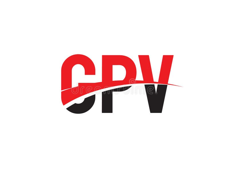 GPV Letter Initial Logo Design Vector Illustration Stock Vector ...