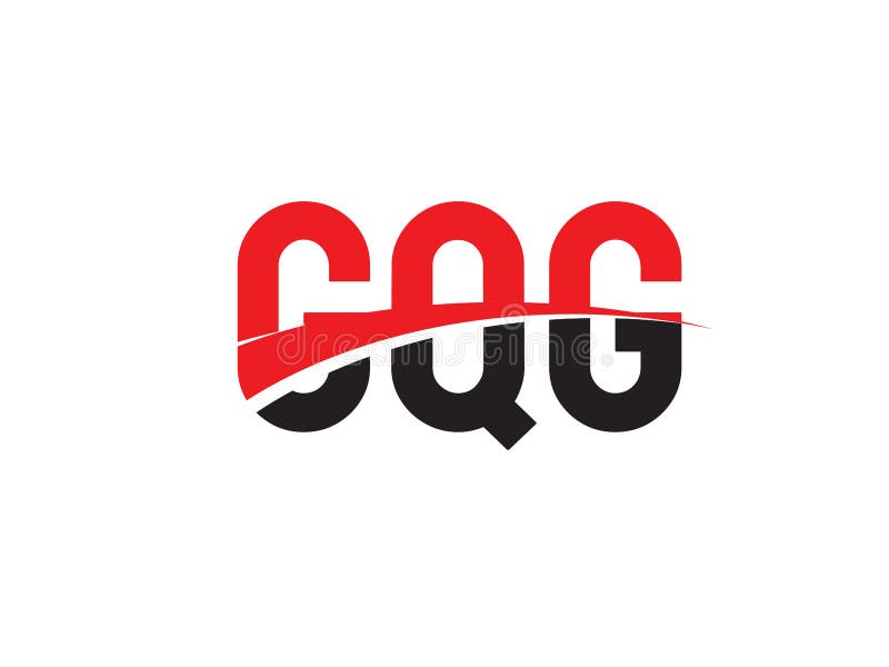 GQG Letter Initial Logo Design Vector Illustration Stock Vector ...